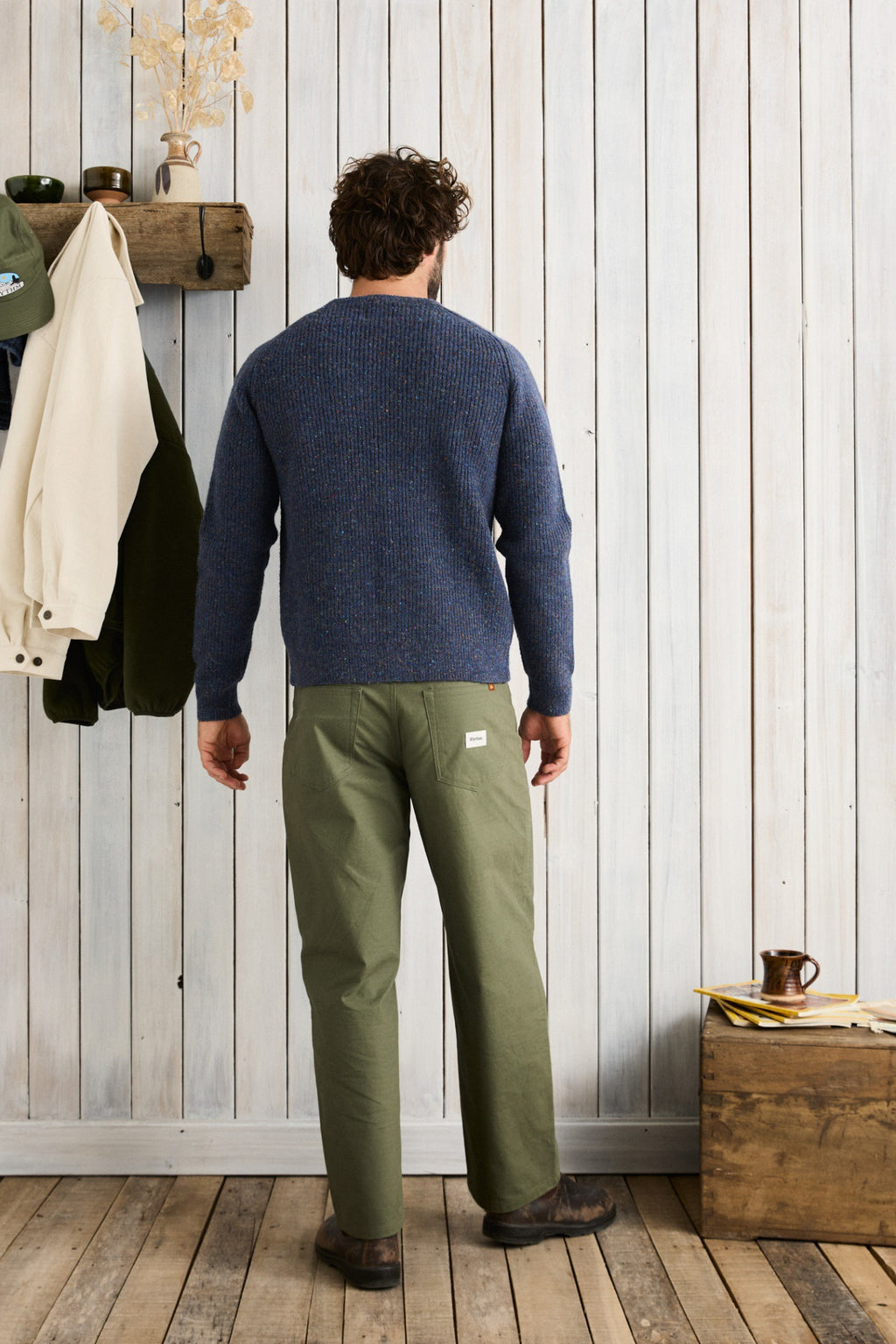 Scramble Crew Knit Navy – September